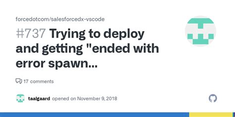 trying to deploy and getting ended with error spawn c windows