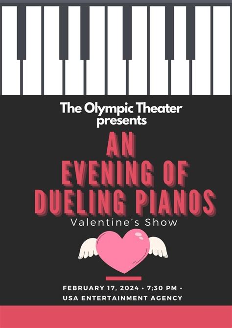 Dueling Pianos Valentines Show The Olympic South Side Theater Cedar