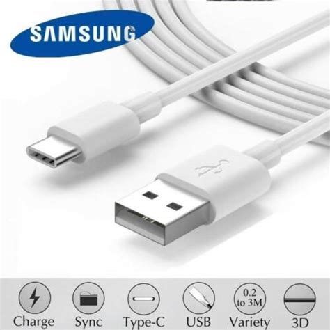 For Samsung Galaxy S21 Plus Ultra 5g S20 Fe Fast Charging Cable Usb