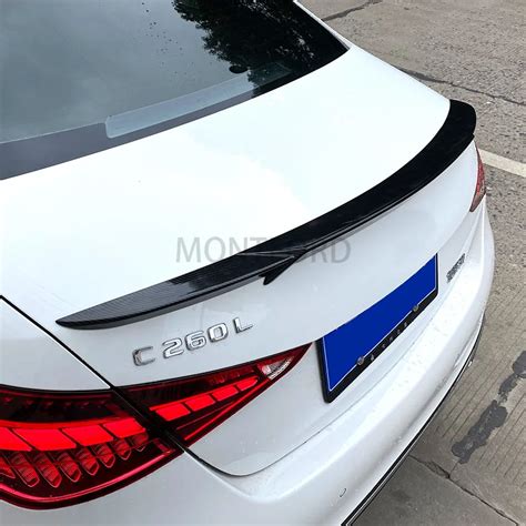 Wholesale Carbon Rear Trunk Lid Car Spoiler Ducktail Lip Wings For