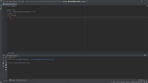 tutorial 2 fixing infinite loop in pygame event handling youtube