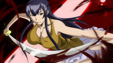 Busujima Saeko By Greengiant2012