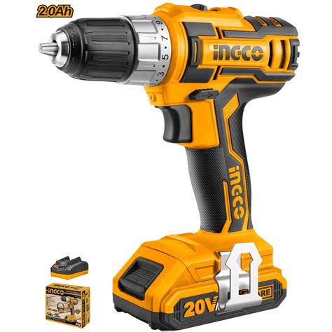 Cordless Drill Kit 20v Ingco Tools South Africa