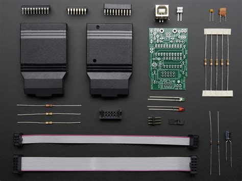 usbtinyisp avr programmer kit usb spokepov dongle [v2 0] id 46