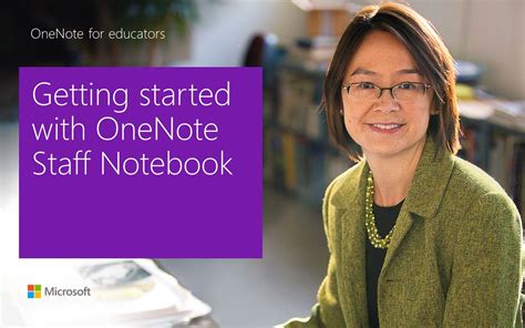 getting started with onenote staff notebook