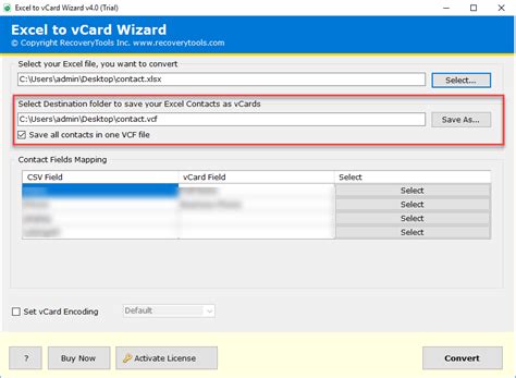convert xlsx to vcf format in bulk at once with secure solution