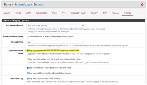 ipv6 dns entries on pfsense firewall logs for lan networking