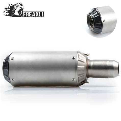 36 51mm Universal Motorcycle Exhaust Carbon Motorbike Exhaust Pipes