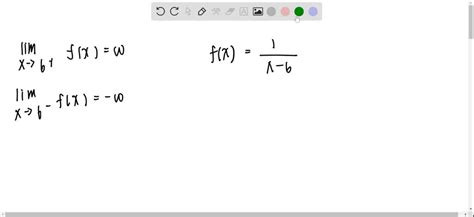 Solved Finding A Function With Infinite Limits Give A Formula For A