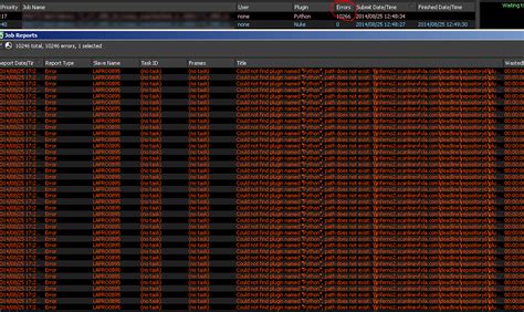 missing plugin errors not counted as errors deadline 6 bug reports
