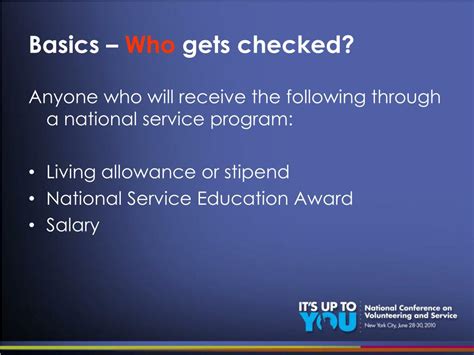 Ppt National Service Criminal History Checks The Basics Through The