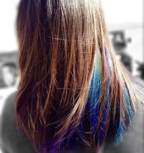 30 Peek A Boo Hair Color Ideas To Look Unique Hairdo Hairstyle