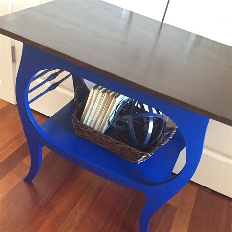 fun klein blue and java table general finishes design center