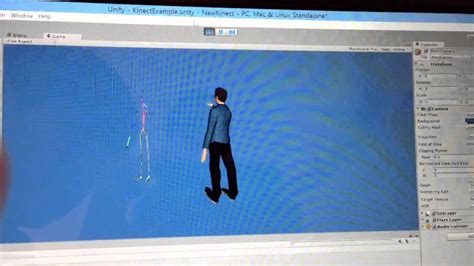 unity3d kinect youtube
