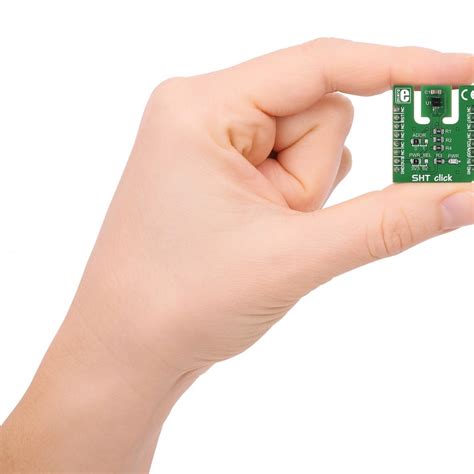 sht click add on board with sht3x humidity and temperature sensor