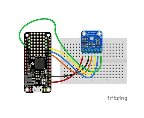 python and circuitpython test adafruit bmp280 barometric pressure