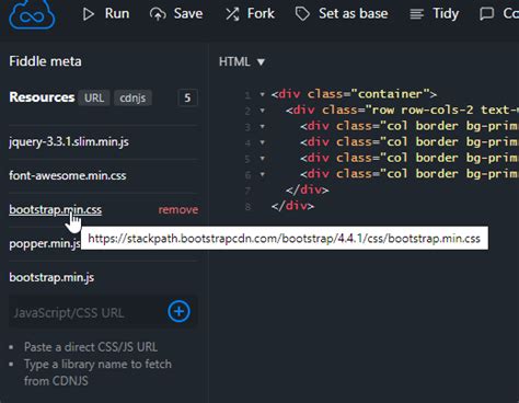 bootstrap 4 row columns not breaking row stack overflow