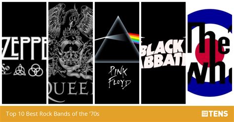 Top 10 Best Rock Bands Of The 70s Thetoptens