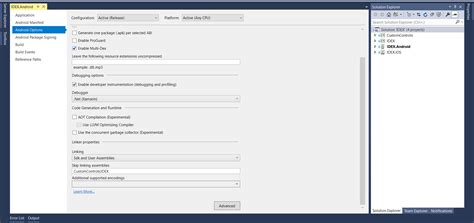 xamarin forms how to resolve xamarin android linking problem stack