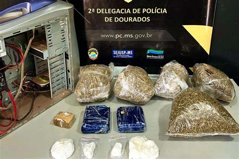 Homem é Preso Por Tráfico De Drogas E Maus Tratos A Pitbull Em Dourados