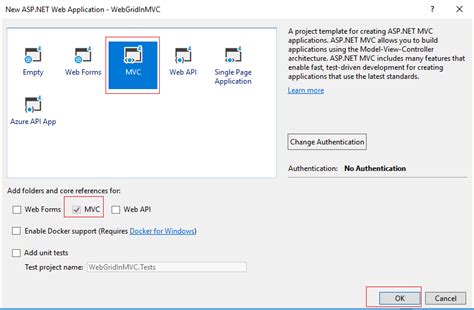 asp implementing webgrid in mvc step by step
