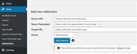 how to redirect a domain domain name sanity blog