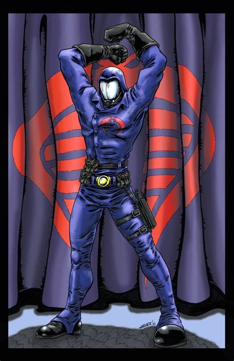 cobra commander colored by ~jlwarner cobra g i joe