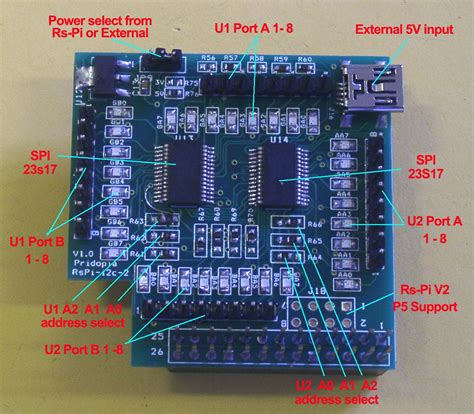 pridopia raspberry pi spi 32 gpio expander