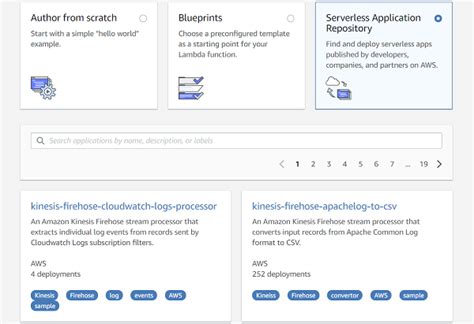 aws makes serverless application repository generally available