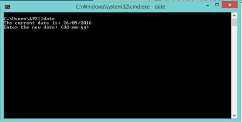 daftar perintah yang ada di command prompt