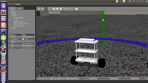 self balancing robot using ros and gazebo youtube