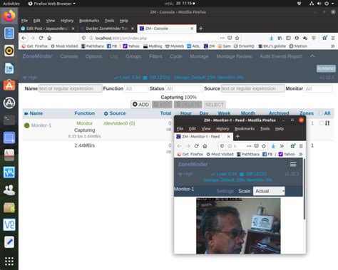 how to build a zoneminder docker image with msmtp using