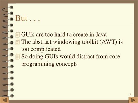 ppt early guis with java powerpoint presentation free download id