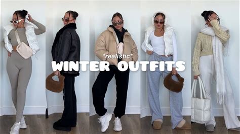 Realistic Winter Outfits From Amazon Winter Outfit Inspo Easy