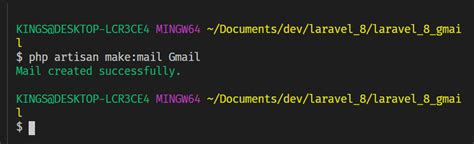 how to send email in laravel 8 downwards using gmail dev