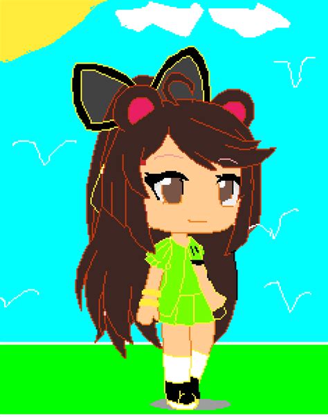 Gacha Life Pixel Art Grid