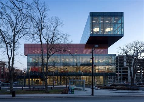 halifax central library features stacked glass boxes