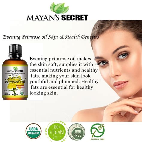 Evening Primrose Essential Oil Organic Evening Primrose Oil Mayans