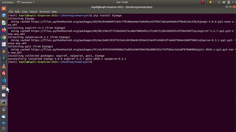 tutorial 1 create virtual environment and install django django