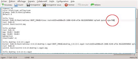 how to set up kernel options mageia wiki