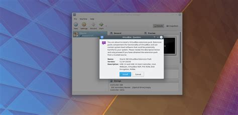how to share files in a virtualbox machine on linux
