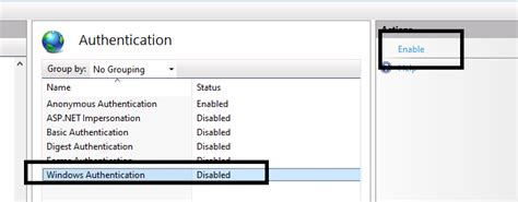 c implementing windows authentication for core website