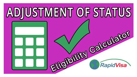 adjustment of status eligibility calculator rapidvisa®