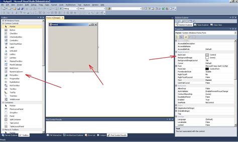 003 creating an application of windows forms application type in ms