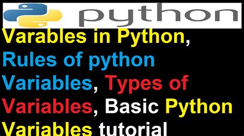Python Variables Tutorial With Examples Hot Sex Picture