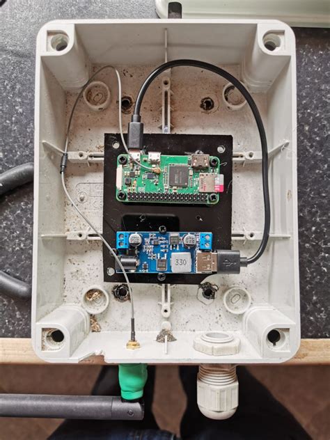 mail pi raspberry pi post box sms notifier davidhunt ie