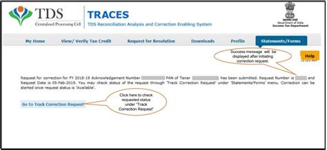 traces form 26qb correction using e verify learn by quicko