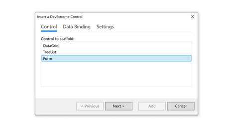 devextreme grid for asp net core getting started entity