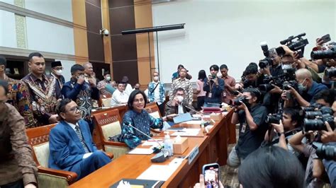 8 Pernyataan Mahfud Md Hingga Menkeu Saat Rapat Bareng Ppatk Dan Dpr Ri