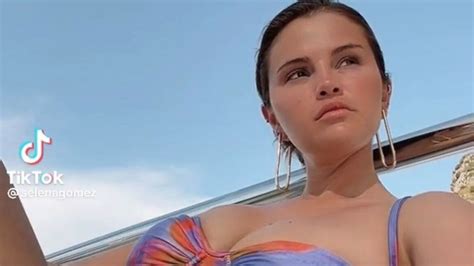 Selena Gomez Promotes Body Positivity In Bikini Tiktok Video